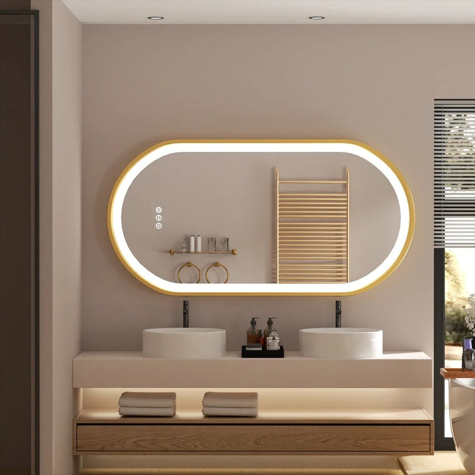 LED Bathroom Mirrors Australia | Smart & Anti-Fog LED Mirror Bathroom ...