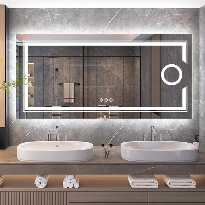 Large LED Bathroom Mirrors Australia | Elegant & Energy-Efficient ...